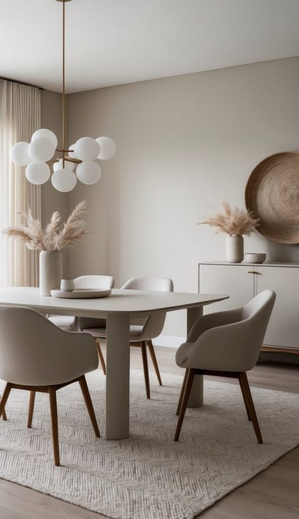 36 Neutral Dining Room Ideas for Subtle Sophistication: Effortless ...
