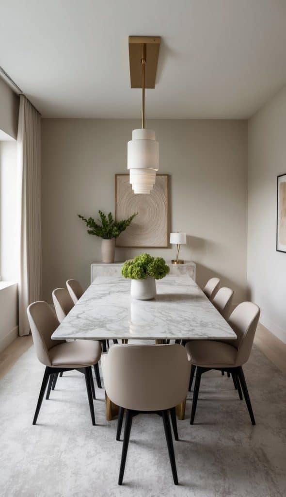 36 Neutral Dining Room Ideas for Subtle Sophistication: Effortless ...