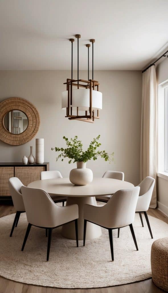 36 Neutral Dining Room Ideas for Subtle Sophistication: Effortless ...
