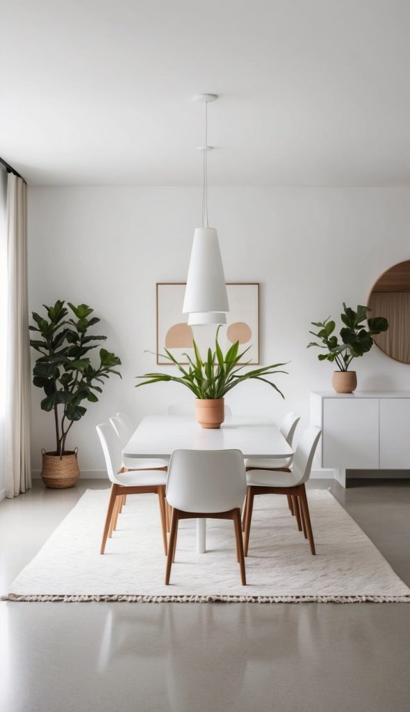 32 White Dining Room Ideas for Bright, Airy Spaces: Refreshing Designs ...