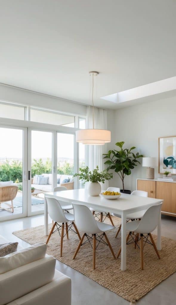 32 White Dining Room Ideas for Bright, Airy Spaces: Refreshing Designs ...