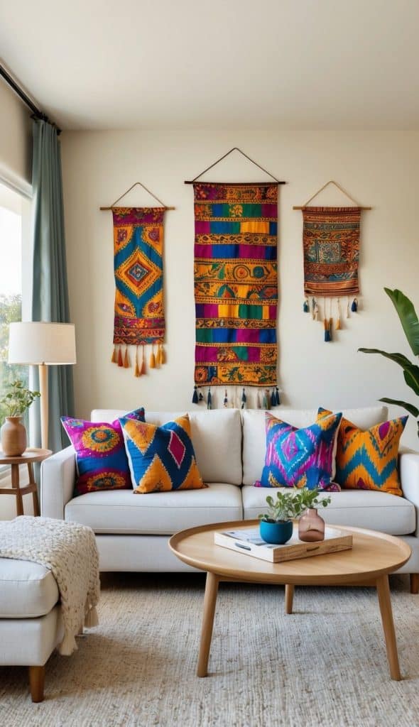 34 Boho Living Room Ideas for a Carefree, Artistic Vibe - We Heart Cozy