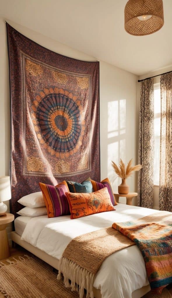 20 Boho Bedroom Ideas for a Free-Spirited Retreat - We Heart Cozy