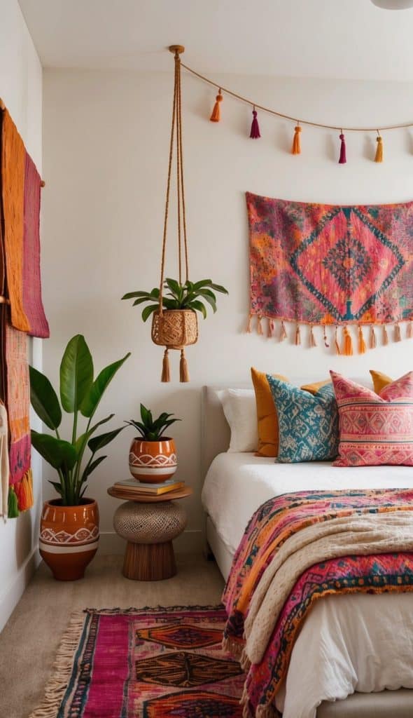 20 Boho Bedroom Ideas for a Free-Spirited Retreat - We Heart Cozy