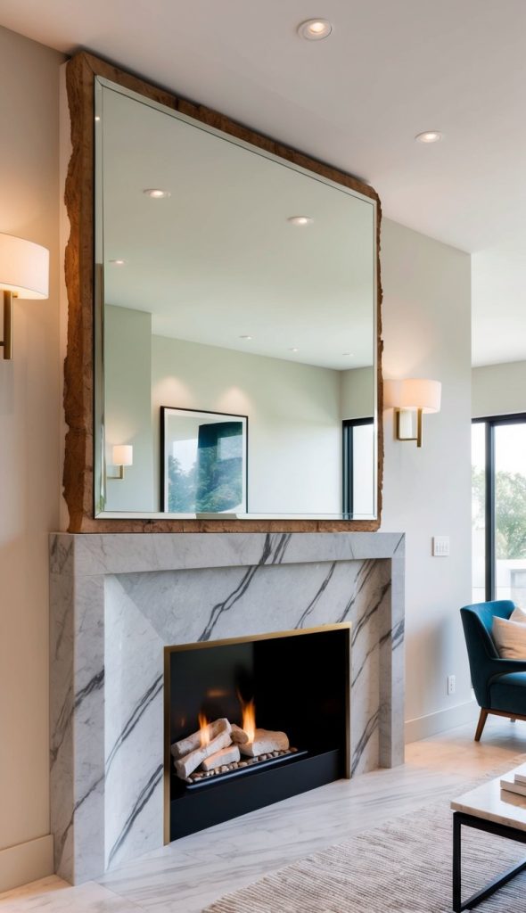 16 Two-Tone Fireplace Ideas for Dynamic Design - We Heart Cozy