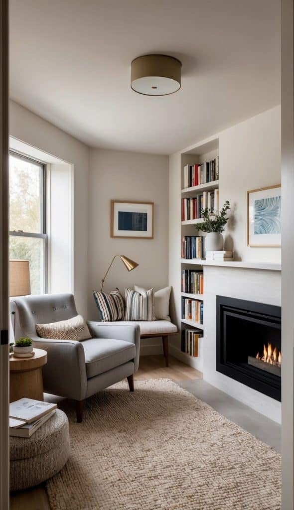 21 Small Fireplace Ideas for Tiny Spaces with Big Style - We Heart Cozy