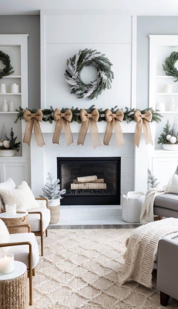 25 Winter Mantel Decor Ideas for Cozy Elegance: Festive Touches to Warm ...