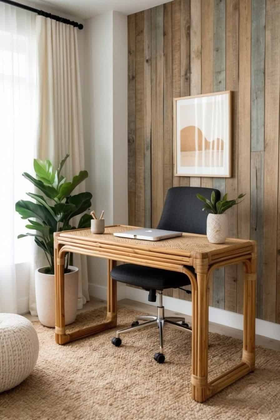 17 Rustic Home Office Ideas for Natural Elegance: Bring the Outdoors In ...