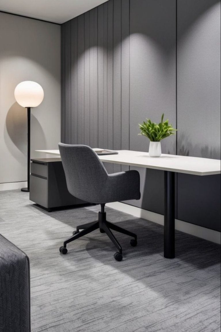15 Gray Home Office Ideas for Modern Sophistication: Sleek and Chic ...