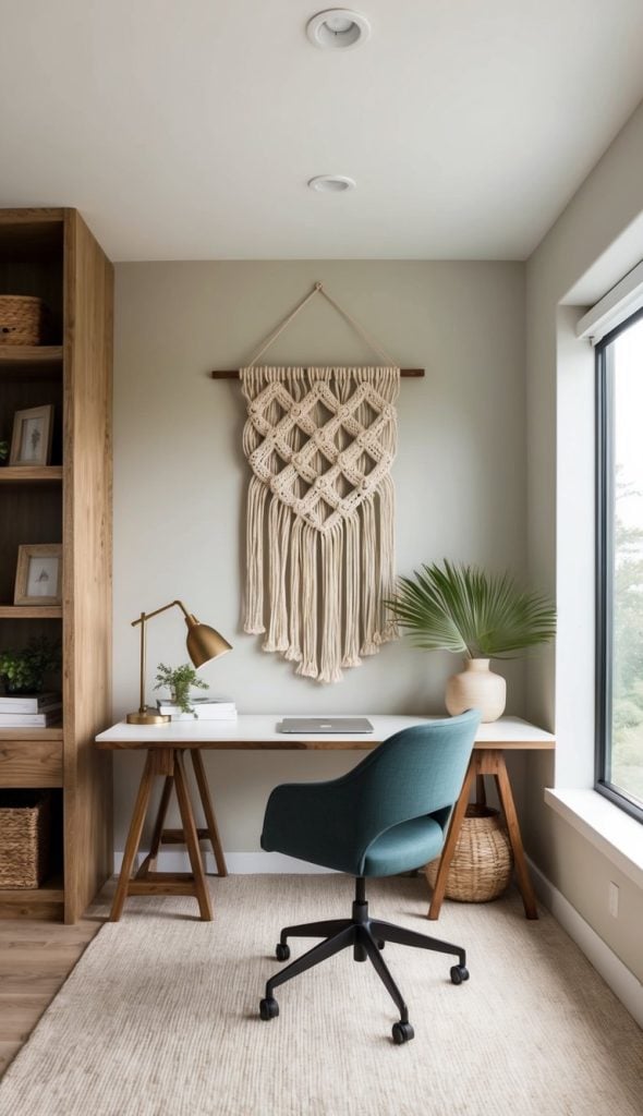 17 Rustic Home Office Ideas for Natural Elegance: Bring the Outdoors In ...