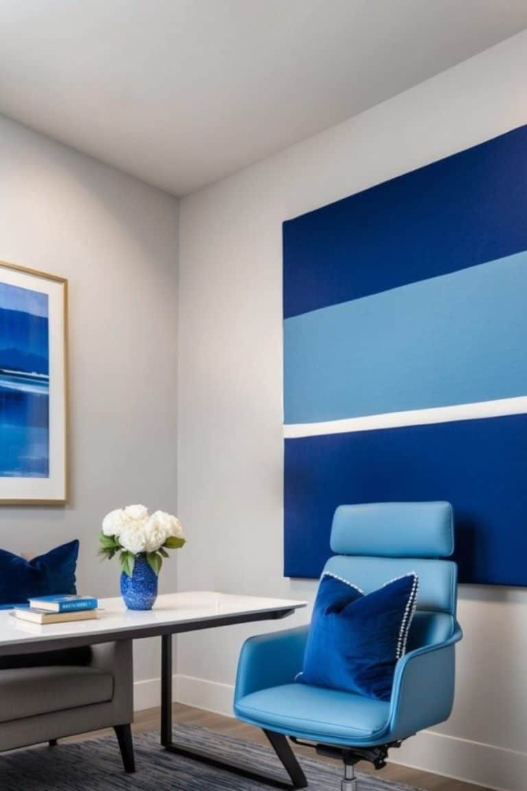 30 Blue Home Office Ideas for a Calming Workspace: Soothing Shades to ...