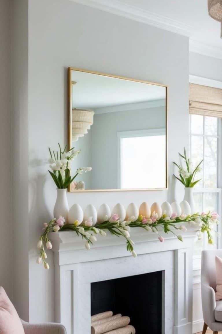 30 Spring Mantel Decor Ideas for a Fresh Start: Brighten Your Home with ...