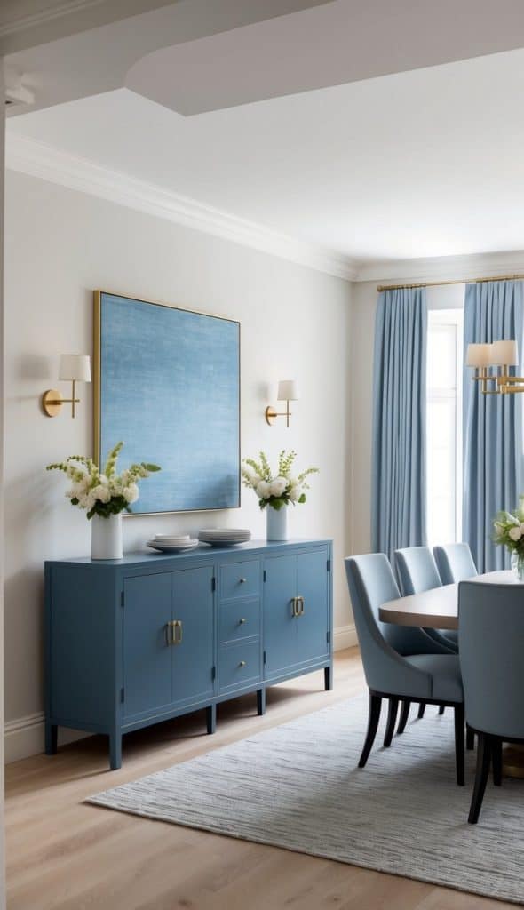32 Blue Dining Room Ideas for a Serene and Stylish Space - We Heart Cozy