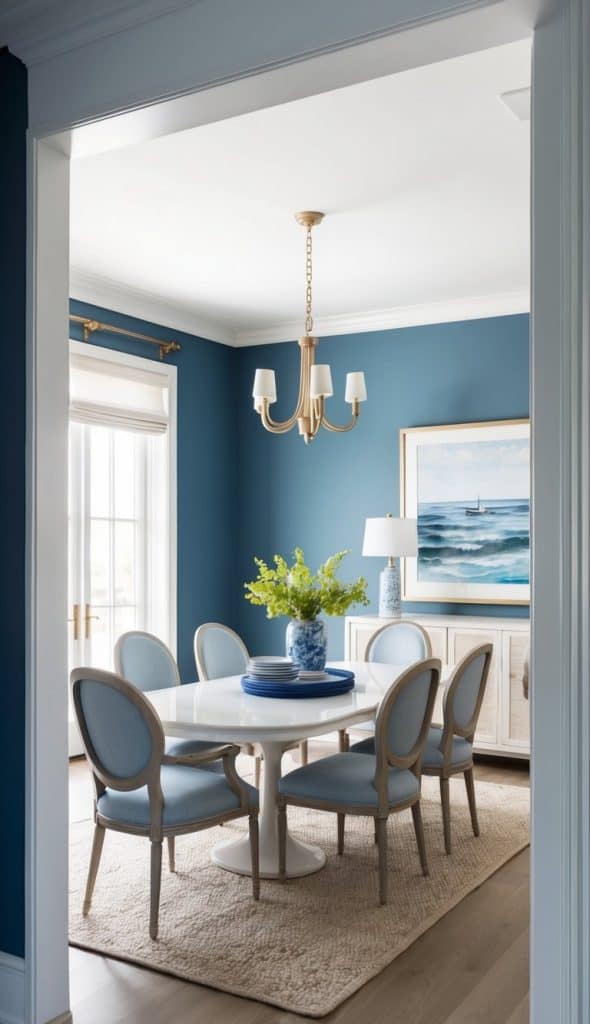 32 Blue Dining Room Ideas for a Serene and Stylish Space - We Heart Cozy
