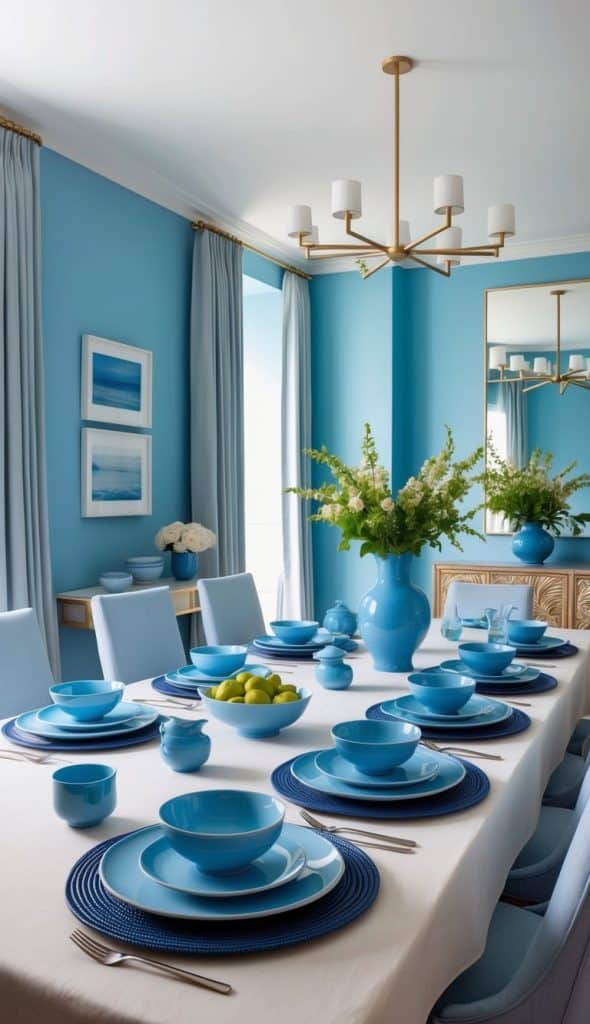 32 Blue Dining Room Ideas for a Serene and Stylish Space - We Heart Cozy