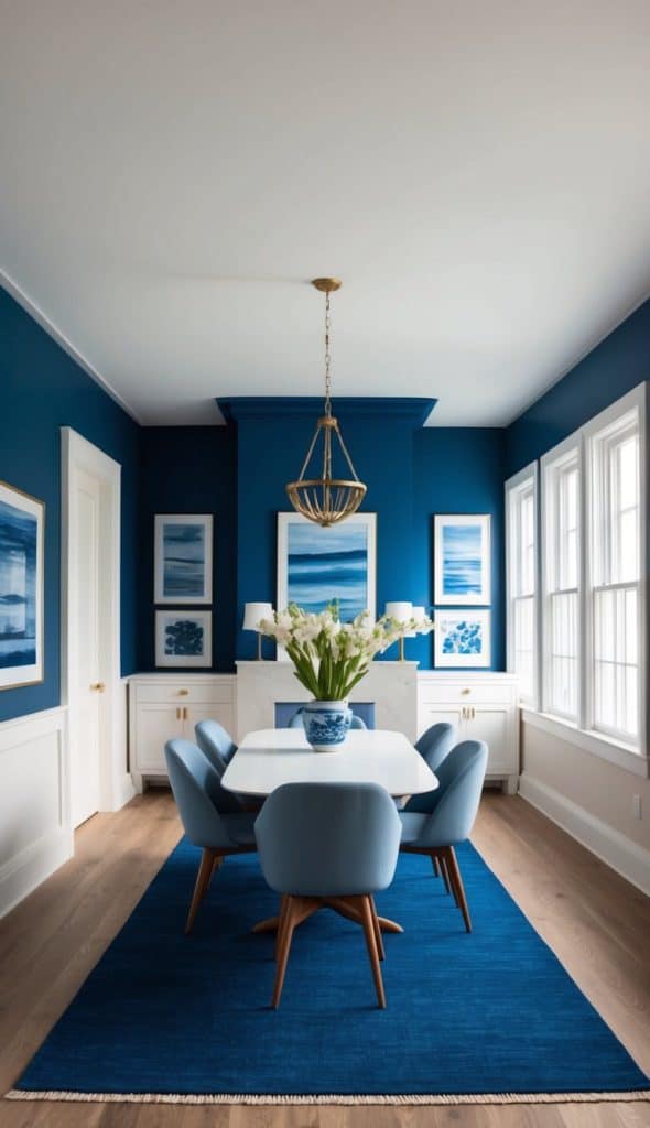 32 Blue Dining Room Ideas for a Serene and Stylish Space - We Heart Cozy