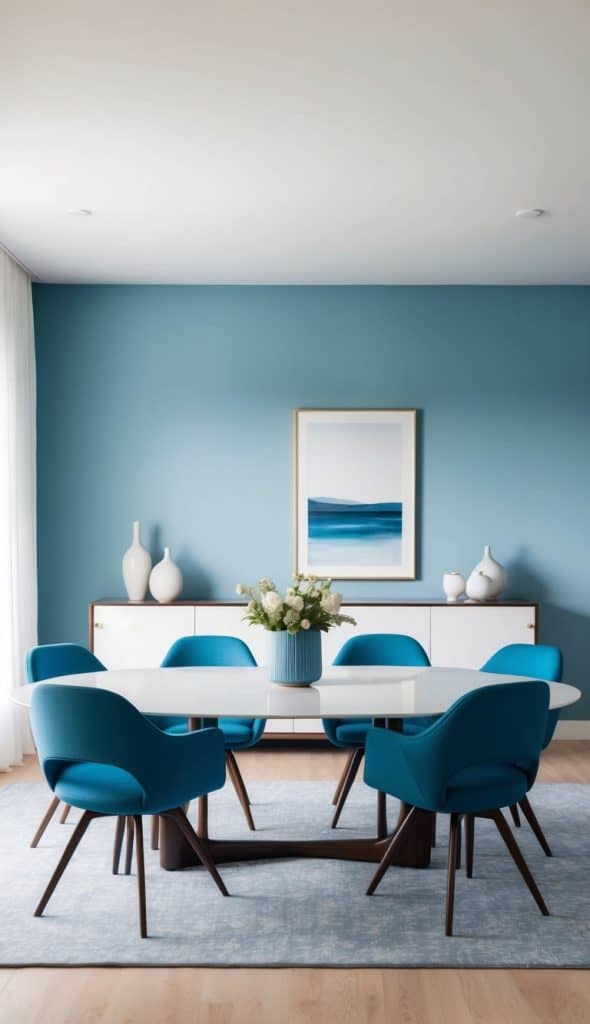 32 Blue Dining Room Ideas for a Serene and Stylish Space - We Heart Cozy