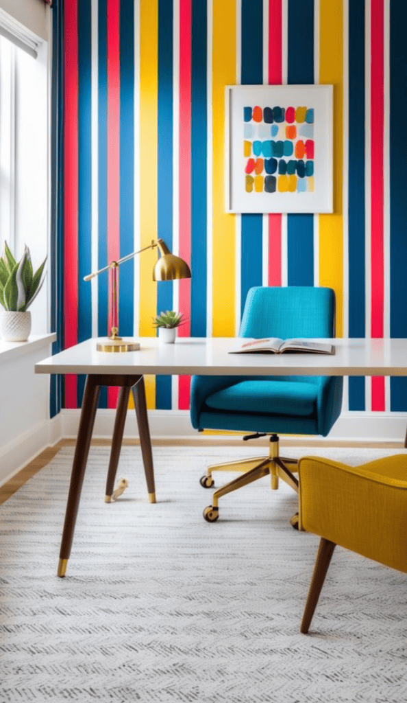 22 Bold and Colorful Home Office Ideas To Boost Creativity - We Heart Cozy