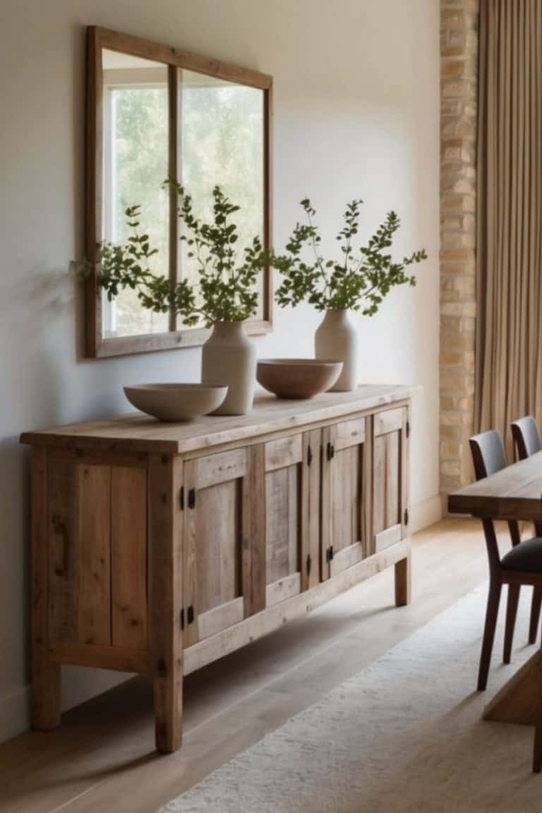 16 Rustic Dining Room Ideas for Natural Elegance: Bring the Outdoors In