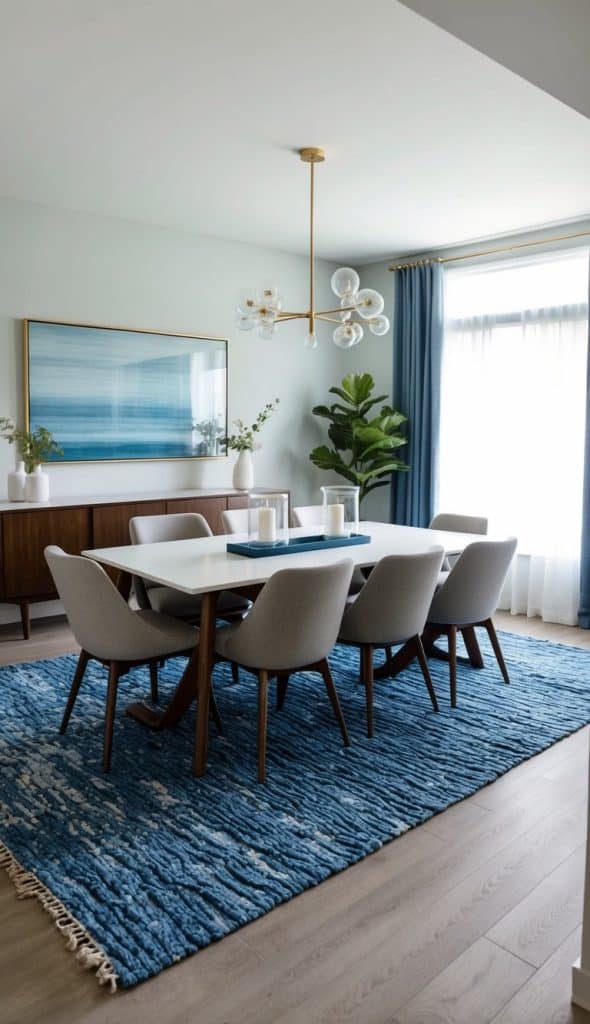 32 Blue Dining Room Ideas for a Serene and Stylish Space - We Heart Cozy