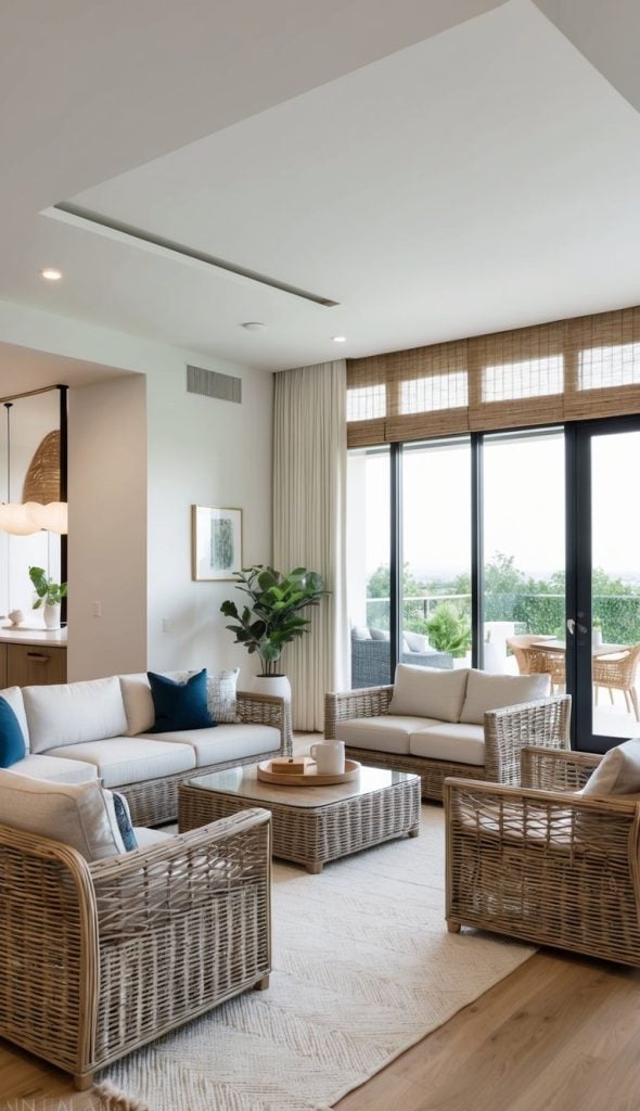 22 Open-Concept Living Room Ideas That offer a Seamless Flow - We Heart ...