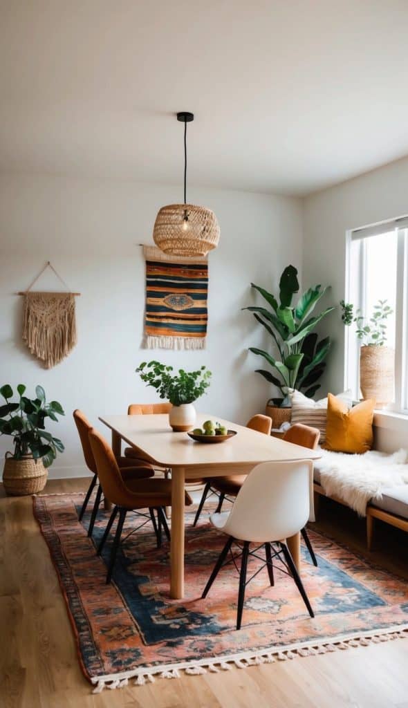 44 Boho Dining Room Ideas for a Strikingly Eclectic Space - We Heart Cozy