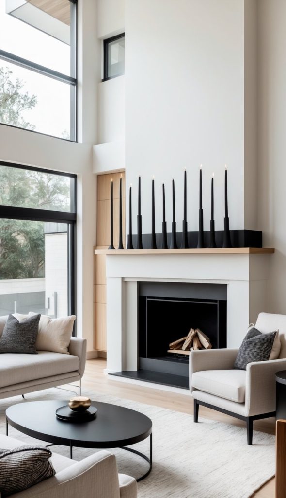 22 Modern Mantel Decor Ideas for a Sleek and Stylish Fireplace - We ...