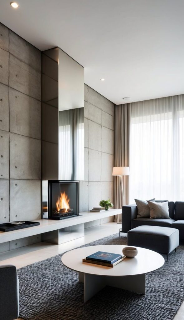 16 Two-Tone Fireplace Ideas for Dynamic Design - We Heart Cozy