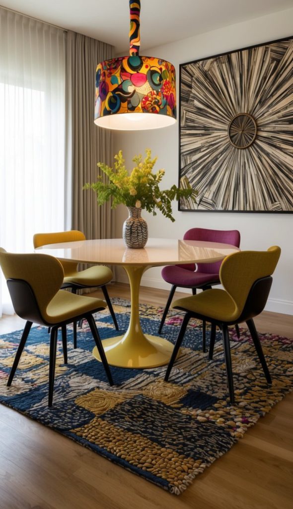 32 Eclectic Dining Room Ideas With Bold, Unique Flair - We Heart Cozy