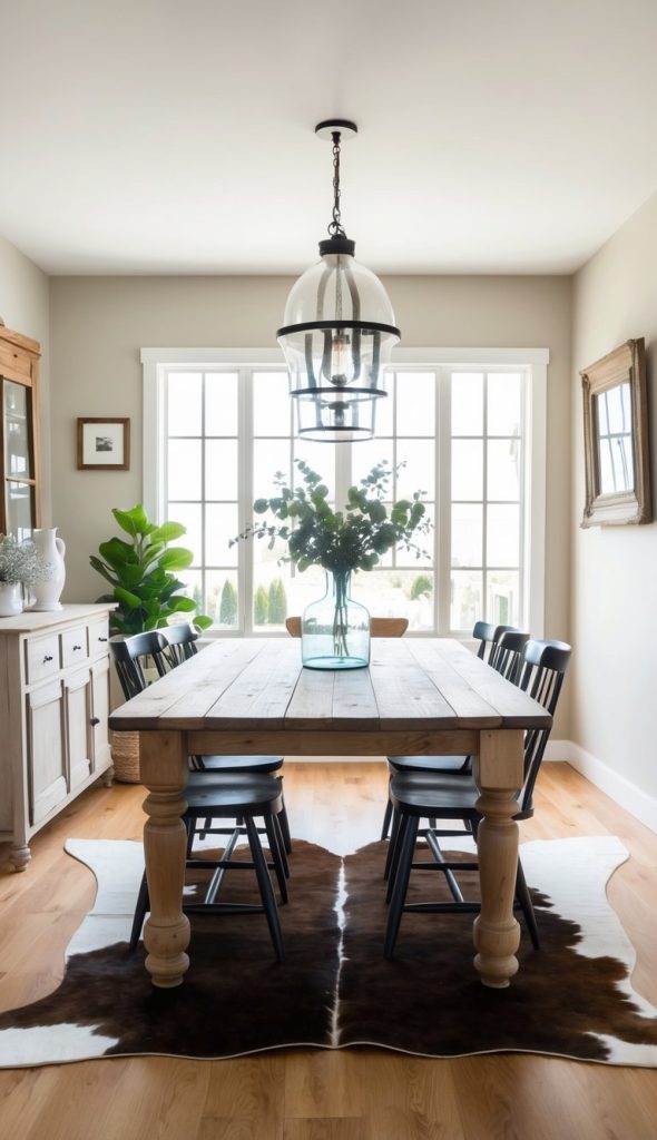 21 Farmhouse Dining Room Ideas That Exude Rustic Charm - We Heart Cozy
