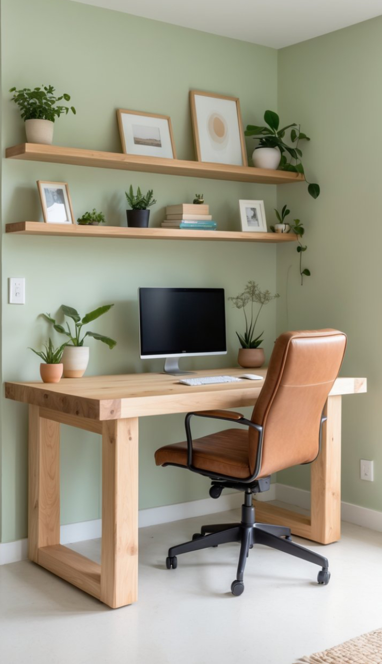 23 Earthy Home Office Ideas for a Cozy and Inspiring Workspace - We ...